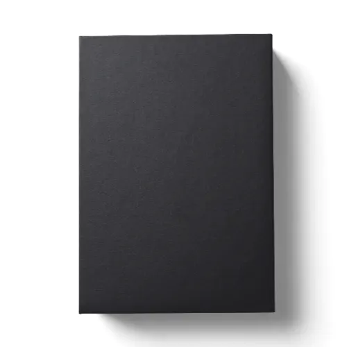 Black Product Box Mockup